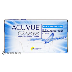 B'UY ACUVUE OASYS TORIC (6 LENSES) @ RS. 2099/ - Lensonline.in®